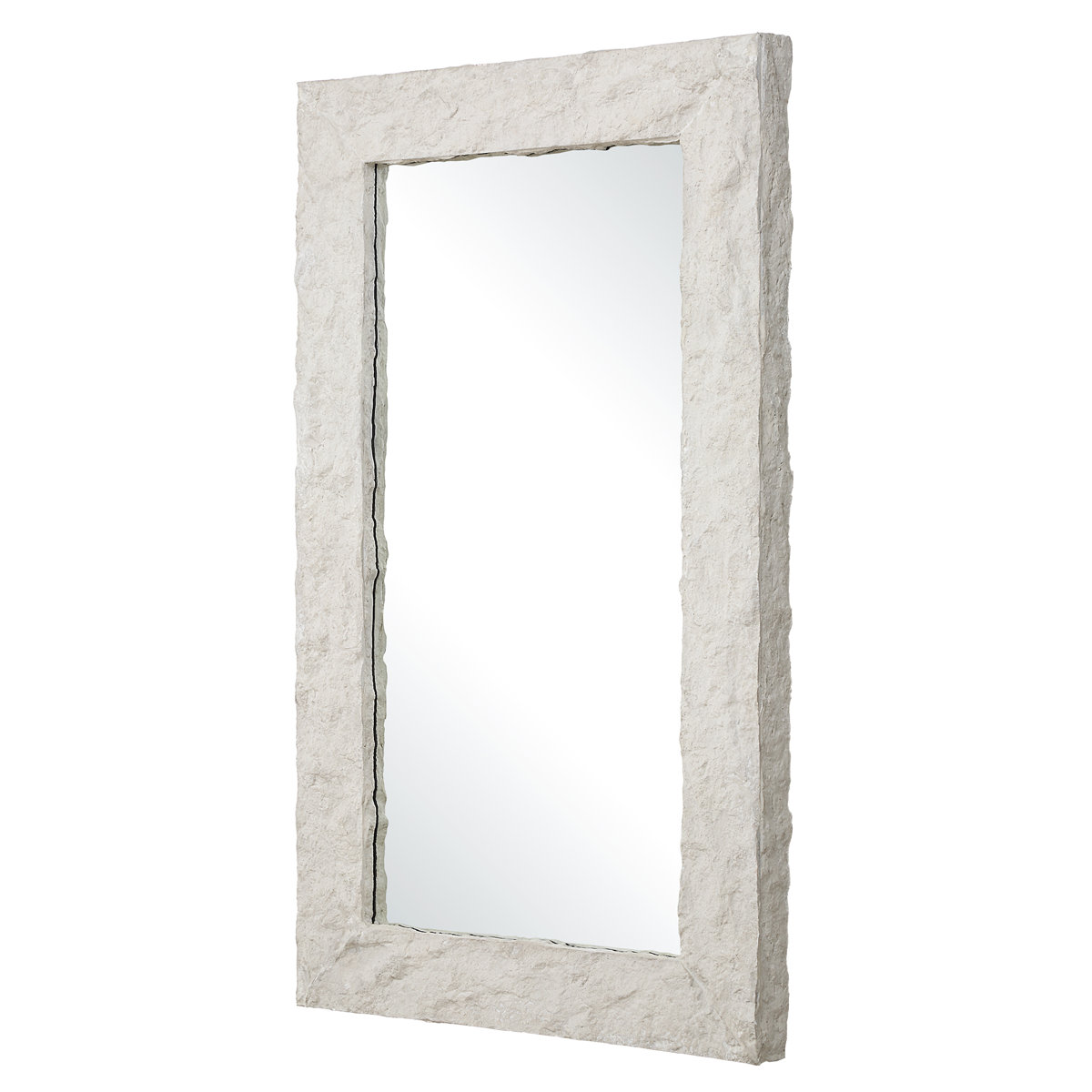 Beachcrest Home™ Lela Rectangle Stone Mirror | Joss & Main